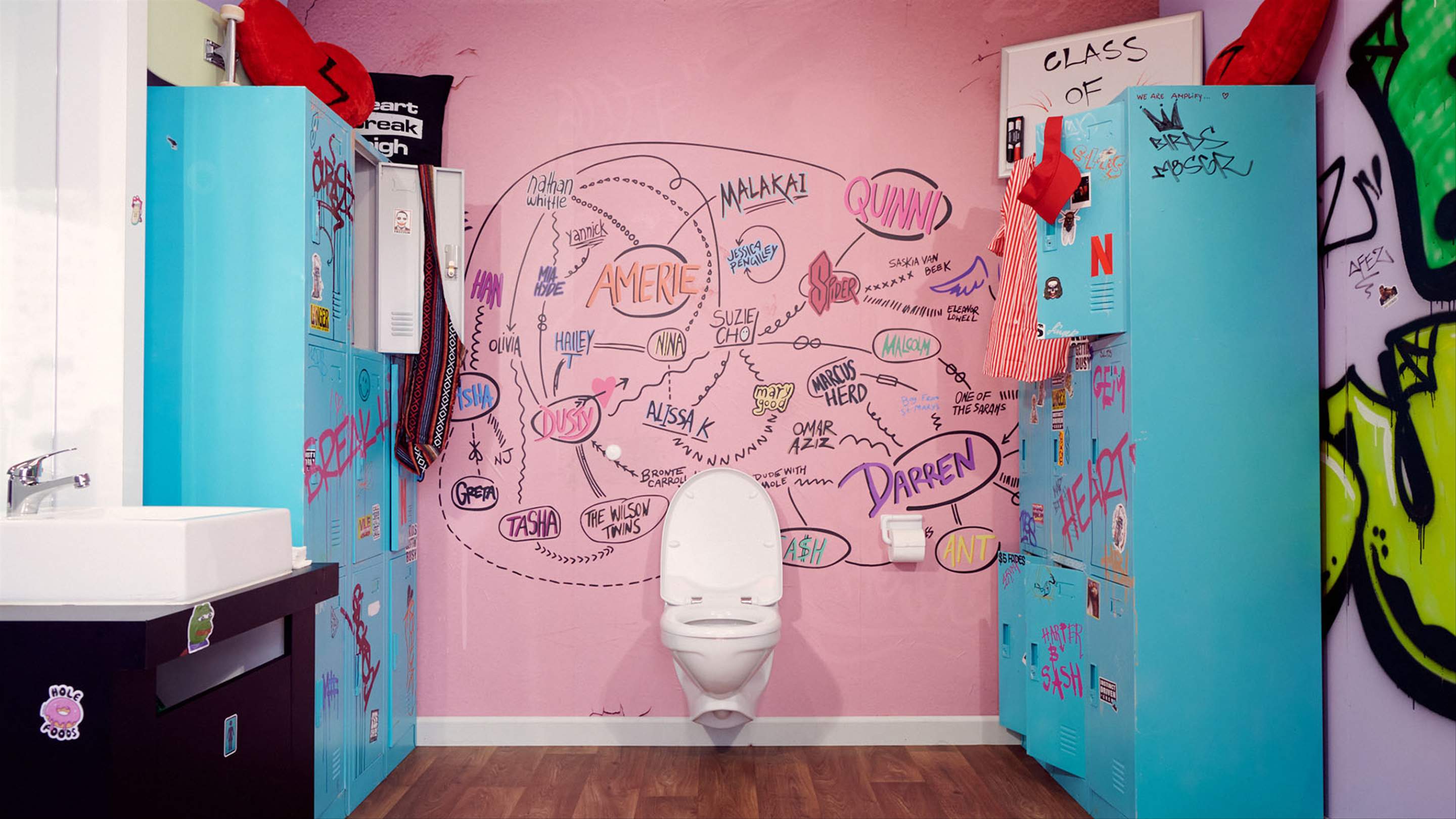 Netflix Has Set Up Toilets Based on 'Squid Game', 'Heartbreak High' and ...