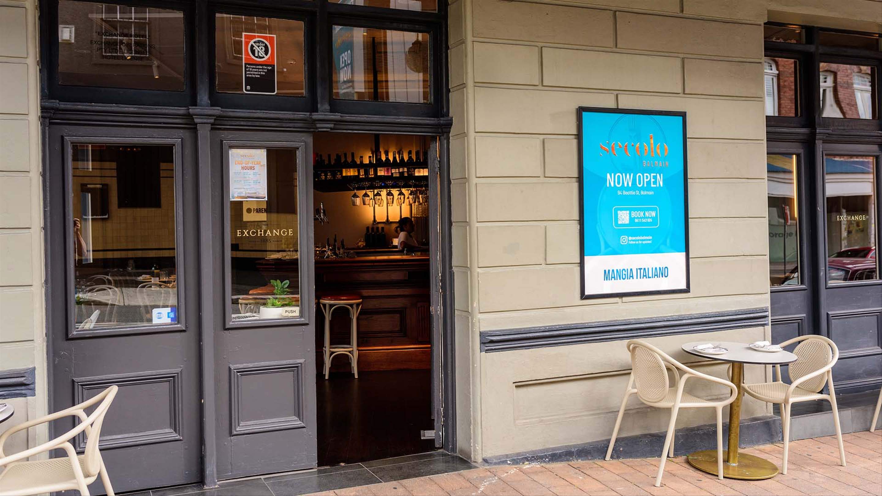 Secolo Has Reopened at The Exchange Hotel in Balmain - Concrete Playground