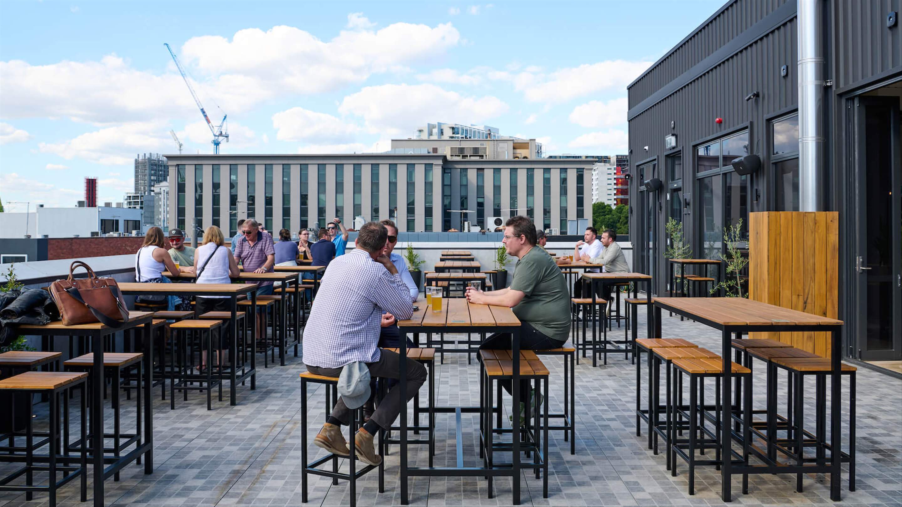 Former Footy Captain's Brewmanity Is Melbourne's First Rooftop Brewery Bar