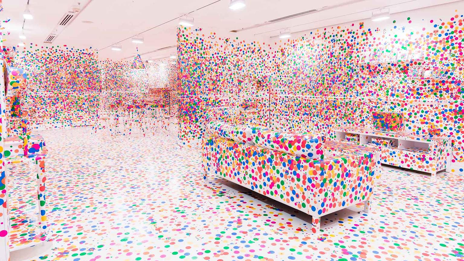 Yayoi Kusama: The Obliteration Room - Concrete Playground