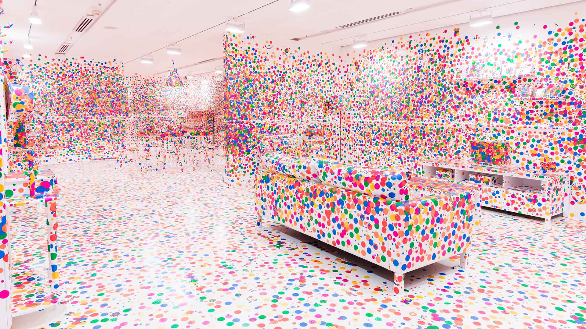 Yayoi Kusama: The Obliteration Room - Concrete Playground