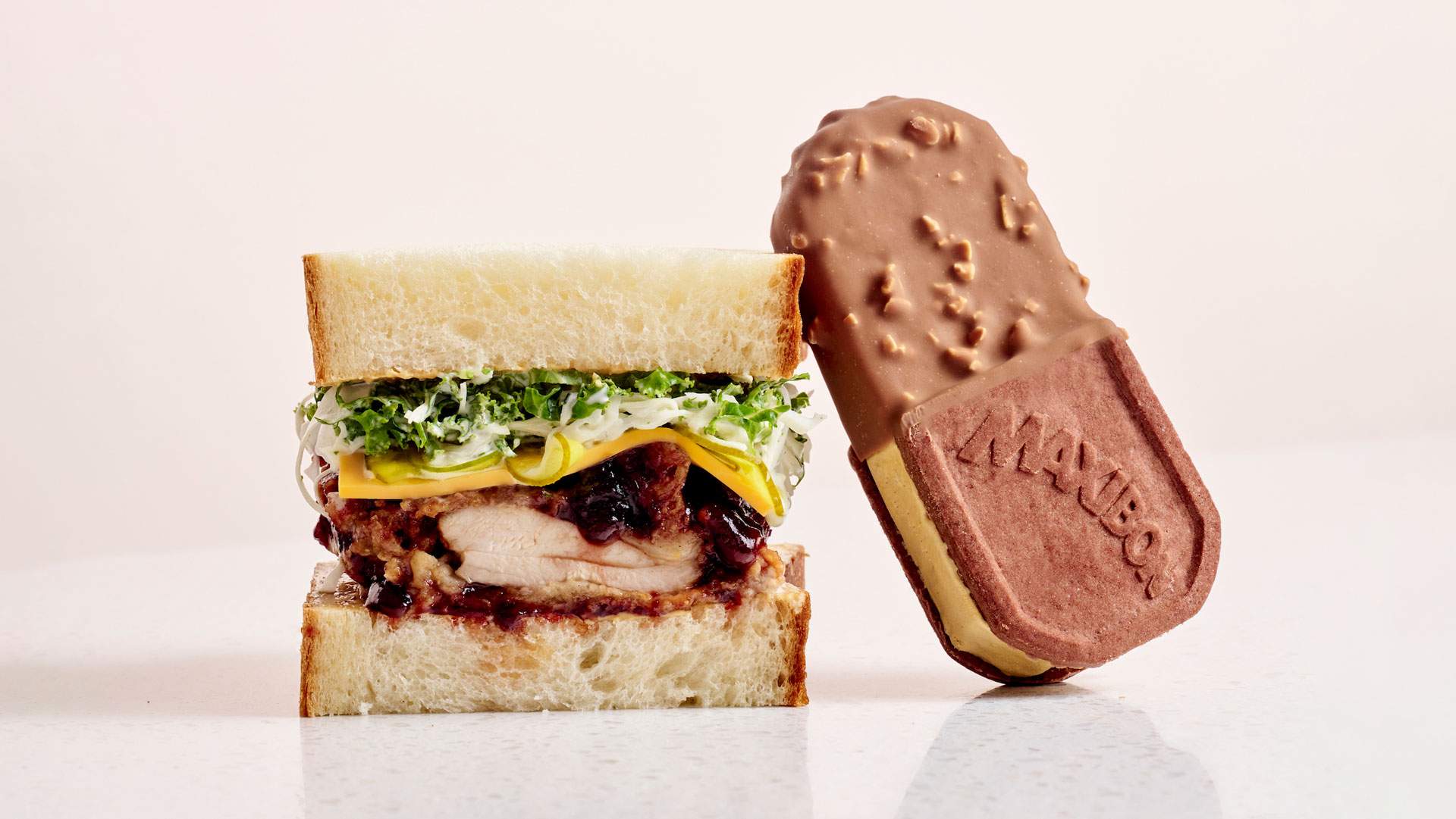 Free Maxibon Peanut Jams with Butter at Hugo's Deli