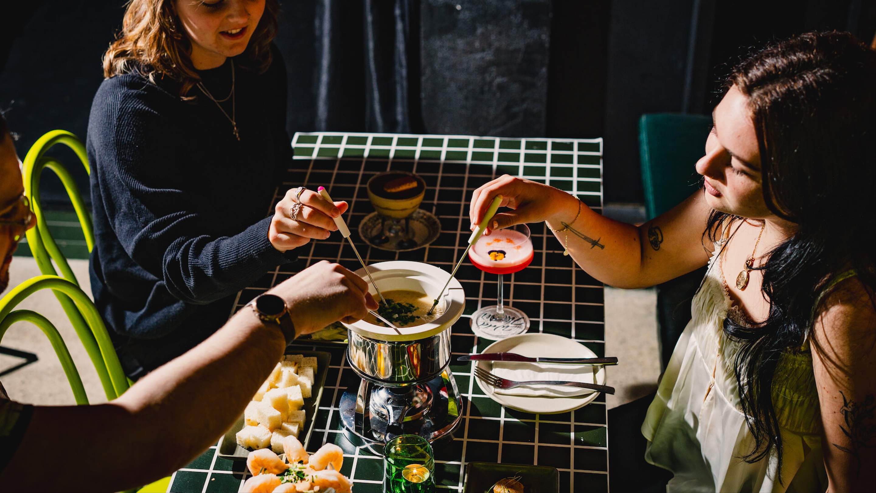 Champagne Problems Is the New Grown-Up Sister Venue to Evie’s Disco Diner