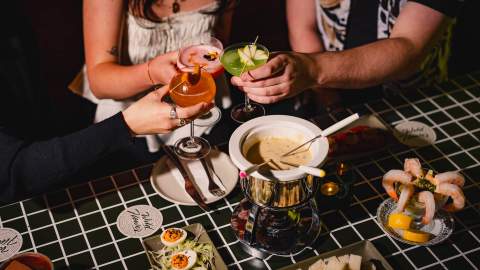 Champagne Problems Is the New Grown-Up Sister Venue to Evie’s Disco Diner