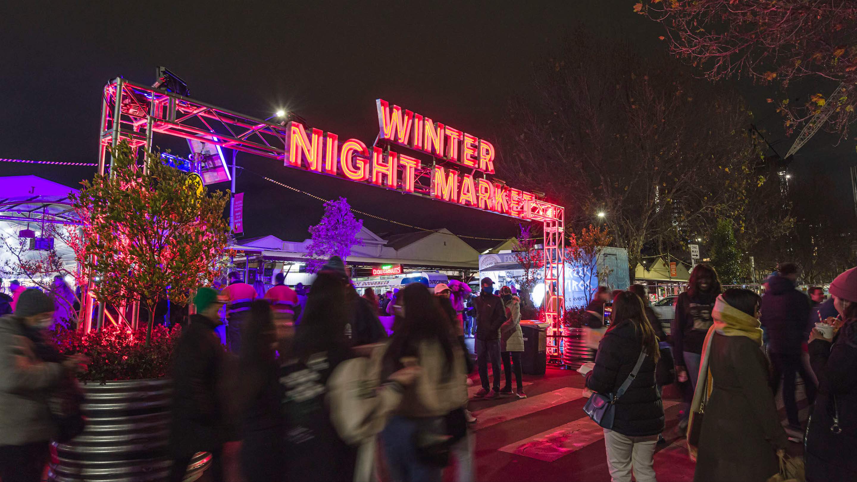 The QVM's 13-Week Winter Night Market Is Returning From June