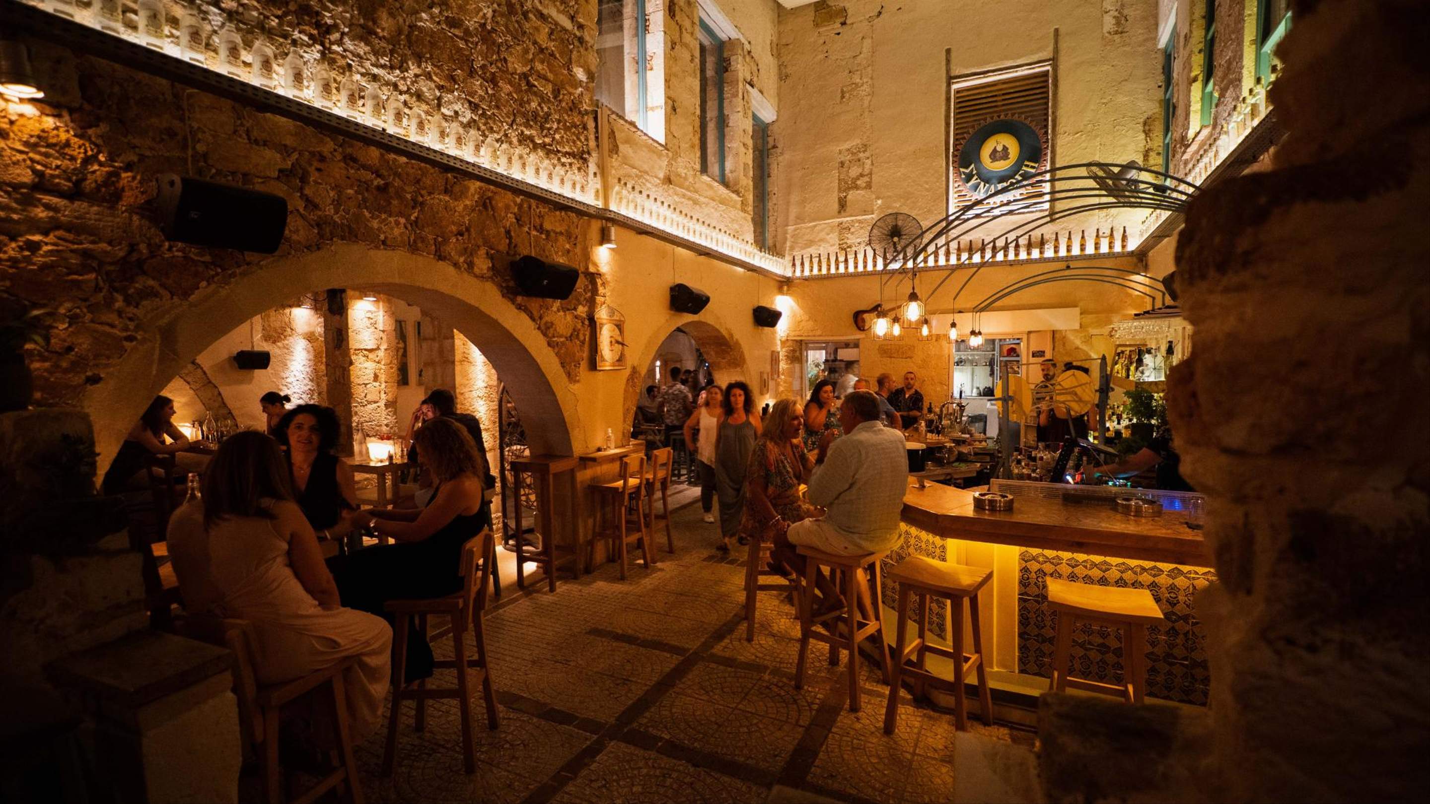 Sinagogi Open Air Bar, Chania Review