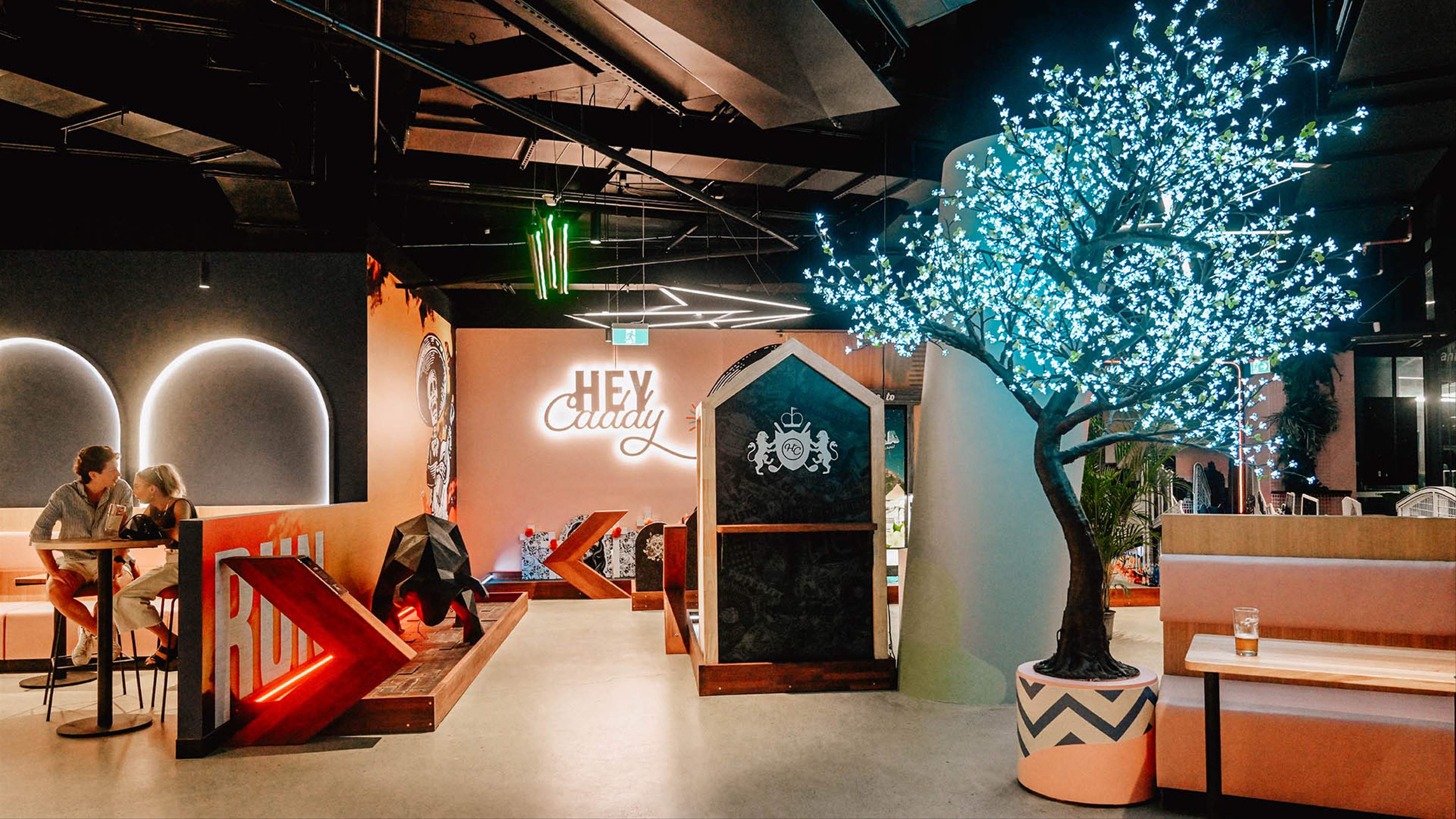 Now Open: Hey Caddy and X-Golf's South Bank Venue Boasts a 12-Hole ...