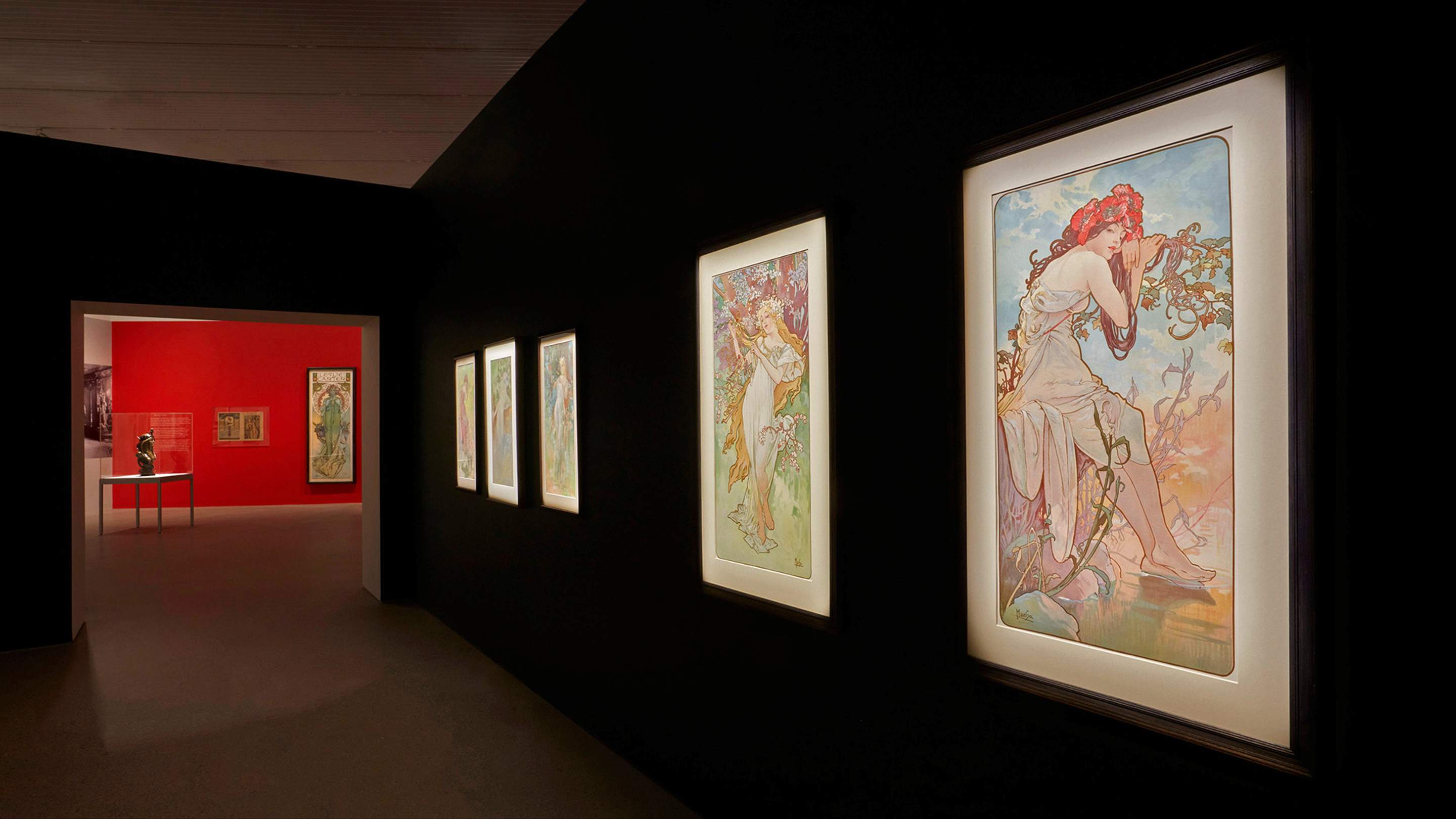 Now Open: A Stunning Alphonse Mucha Exhibition Is Filling the Art ...