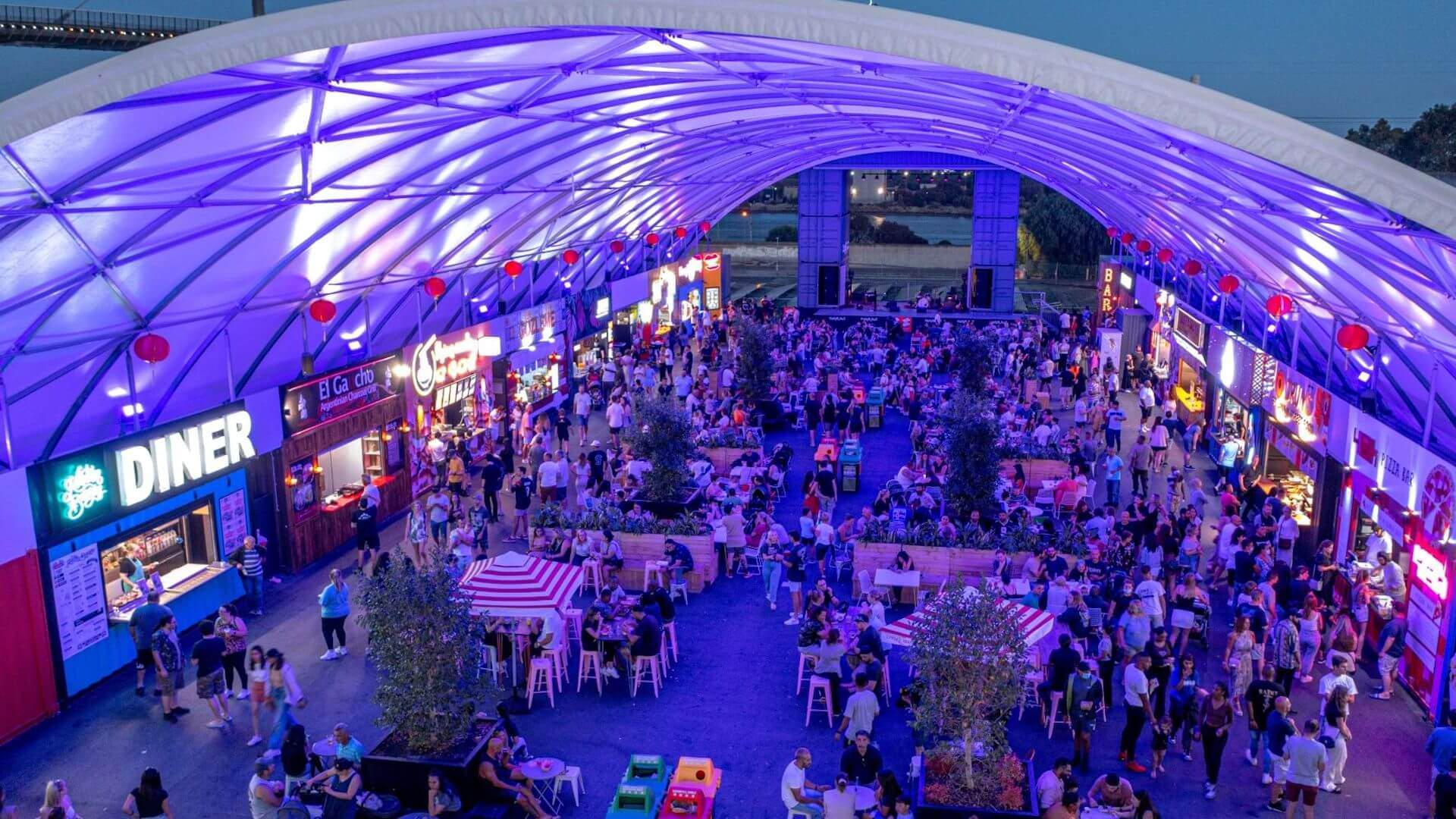 Grazeland's Winter Makeover Includes Firepits, Falling Snow and Live ...