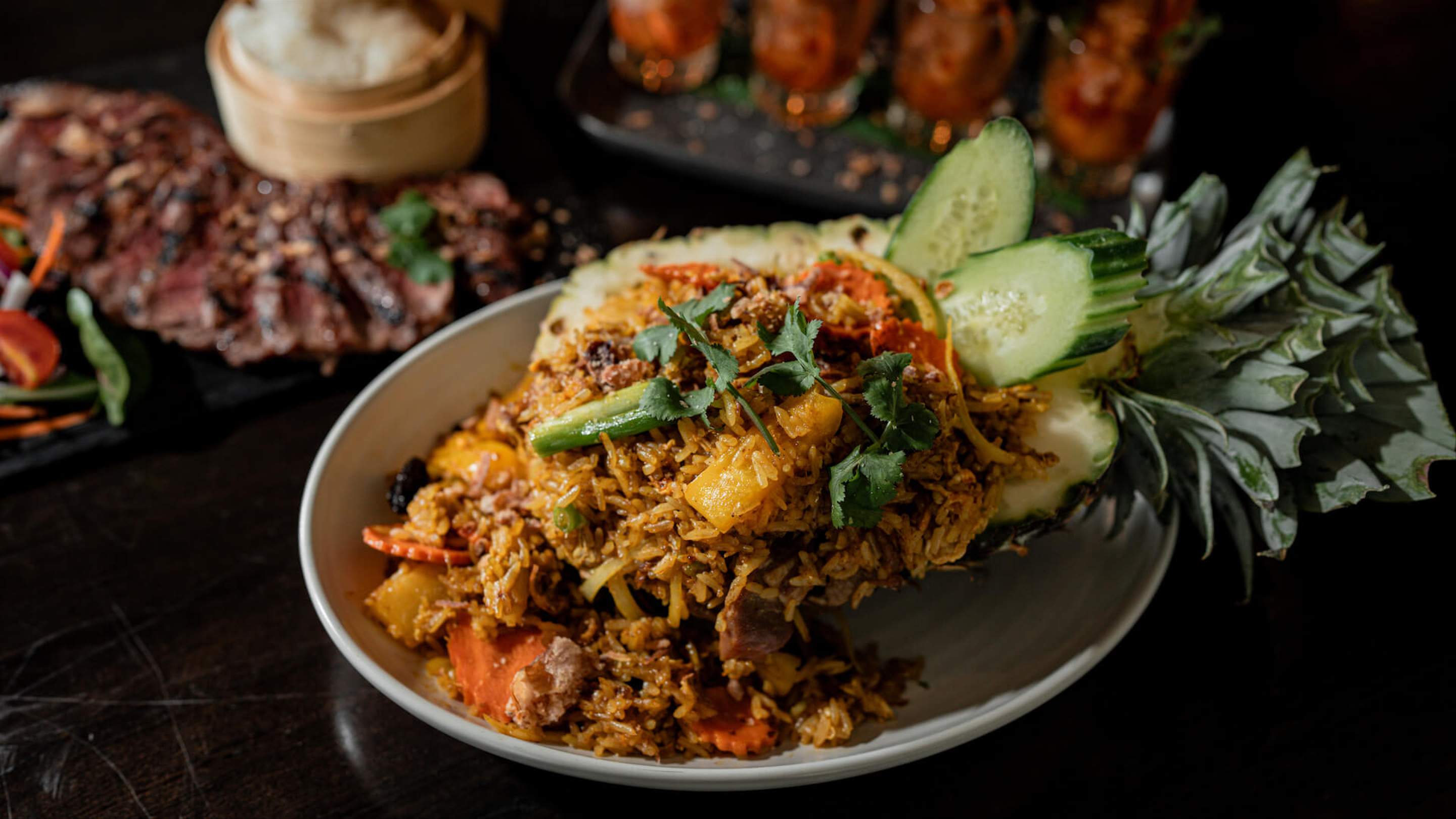 Vivid Cafe and Lounge Is Now Slinging $29 All-You-Can-Eat Thai Feasts
