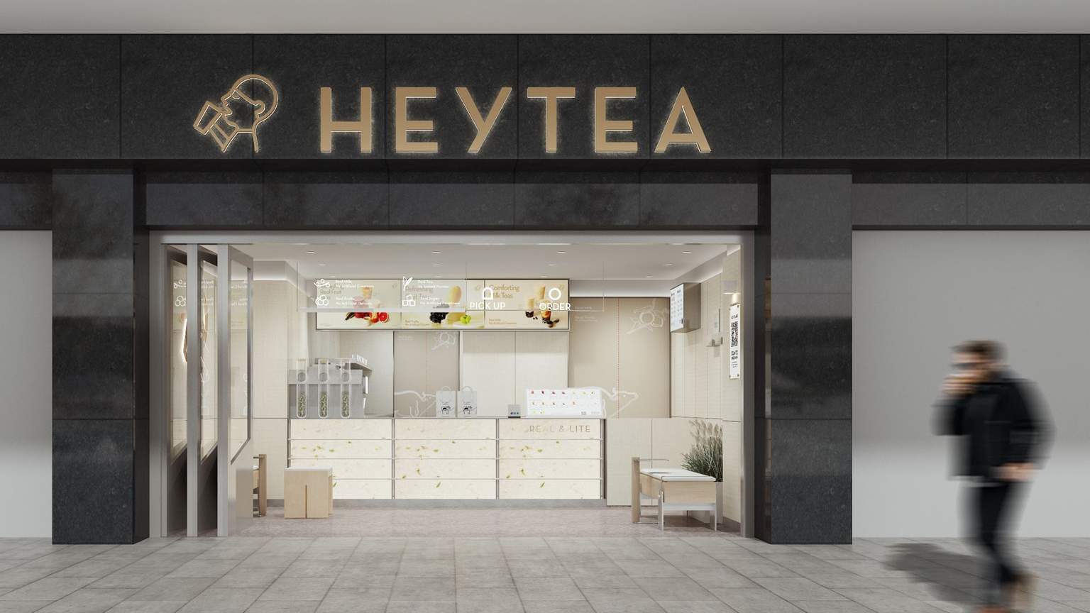 China's Globally Renowned Tea Brand HEYTEA Has Just Opened Its First ...