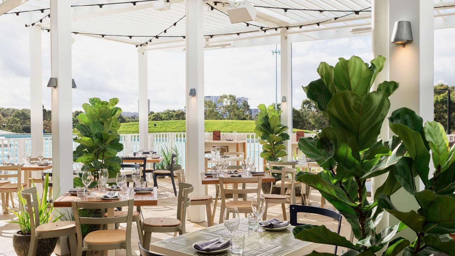 RAFI Urbnsurf Is the Stylish Diner Overlooking Sydney's Manmade Surfing ...