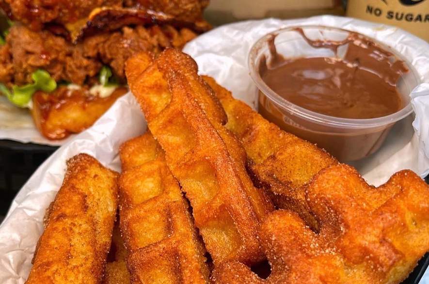 $10 Burger Lunch Special at Hashtag Burgers and Waffles - Concrete ...