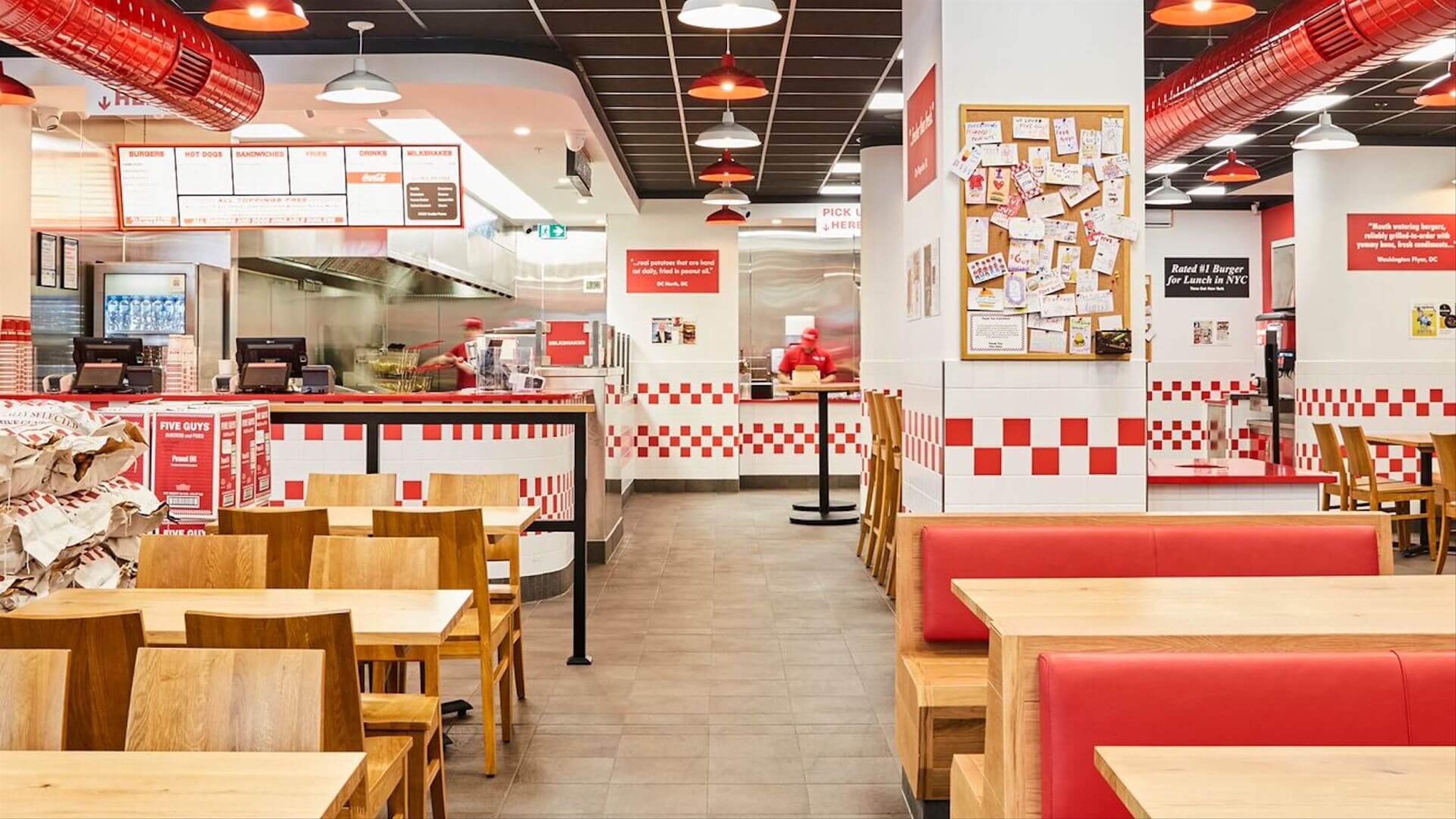 Five Guys Is Opening Its Second Melbourne Venue in QV This October