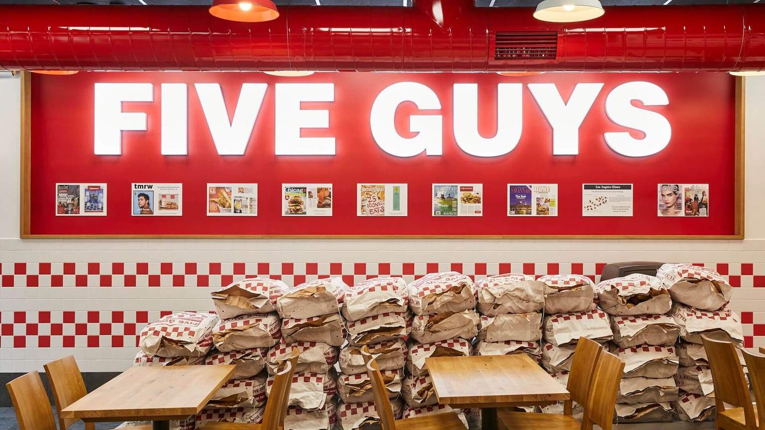 Five Guys Is Opening Its Second Melbourne Venue in QV This October