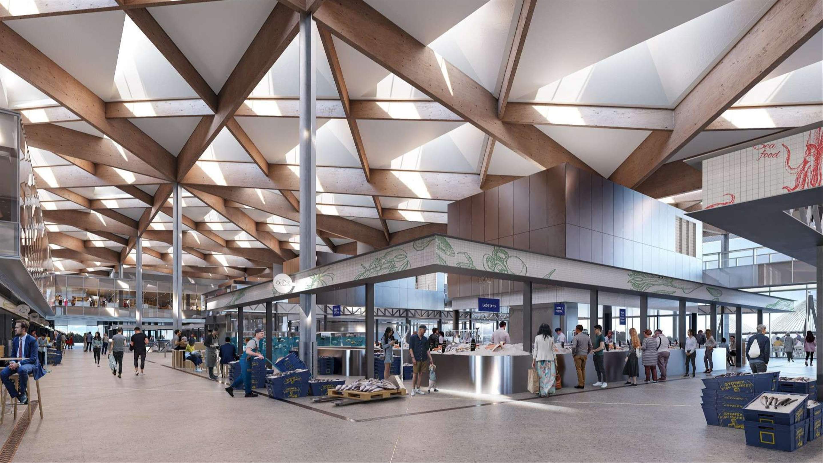 Here's Everything You'll Be Eating at the New Sydney Fish Market