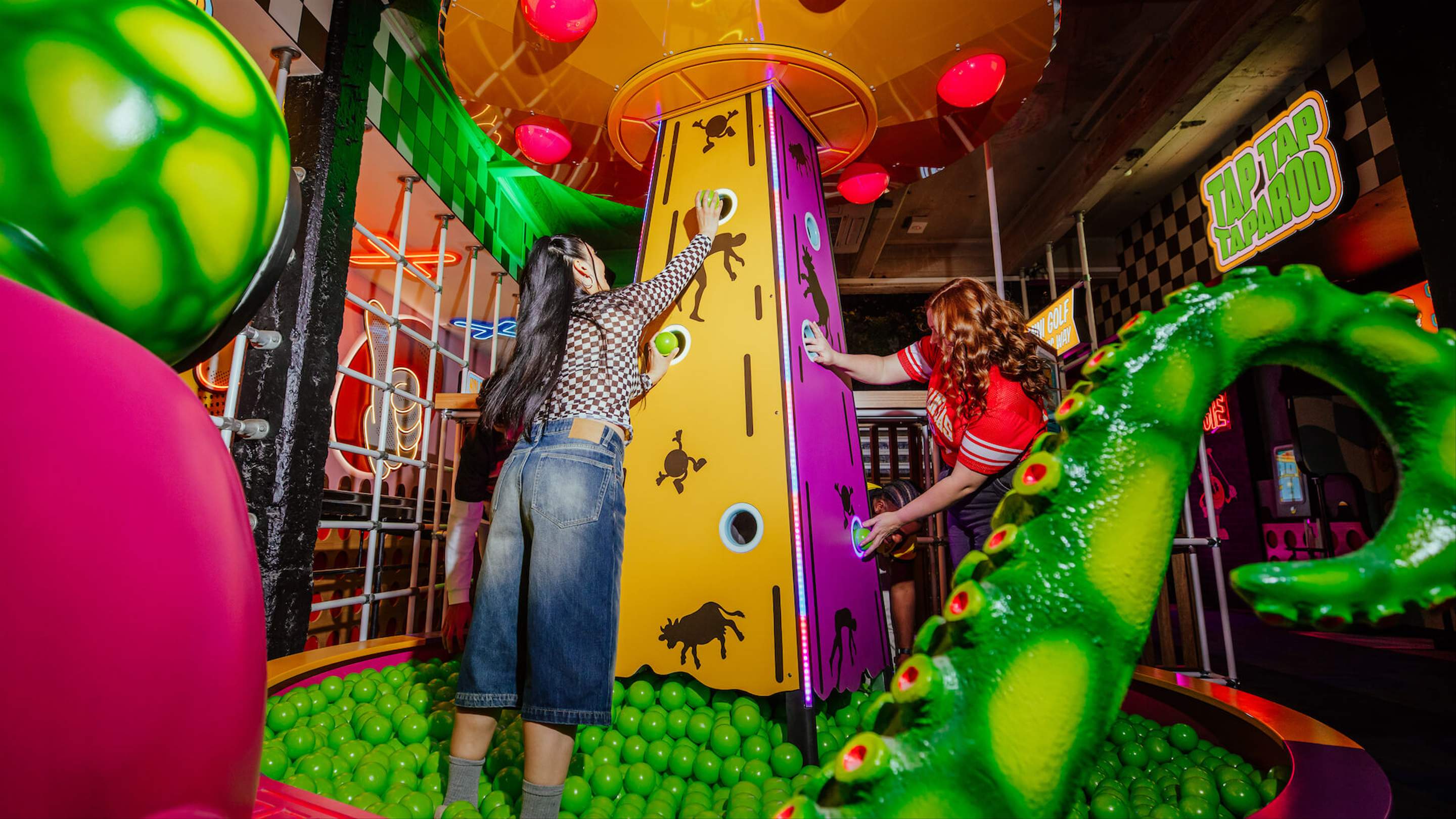 Holey Moley Funhouse Is the CBD's All-New OTT Challenge Room Bar