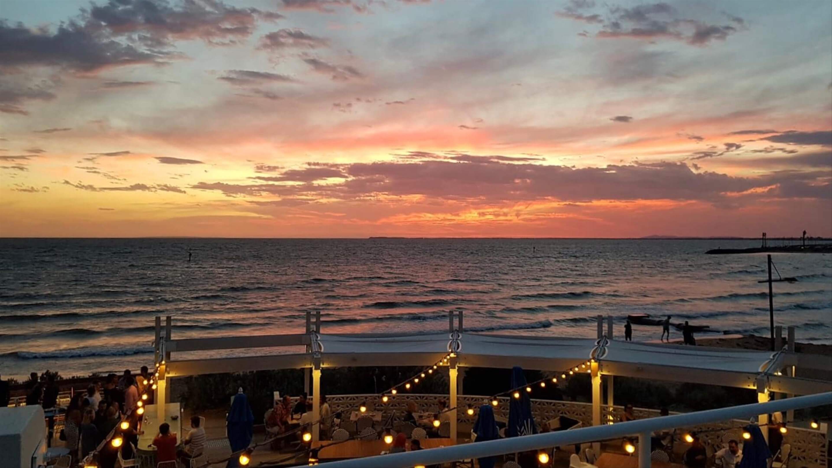 Sebastian Beach Bar and Deck Has Officially Reopened at Williamstown Beach