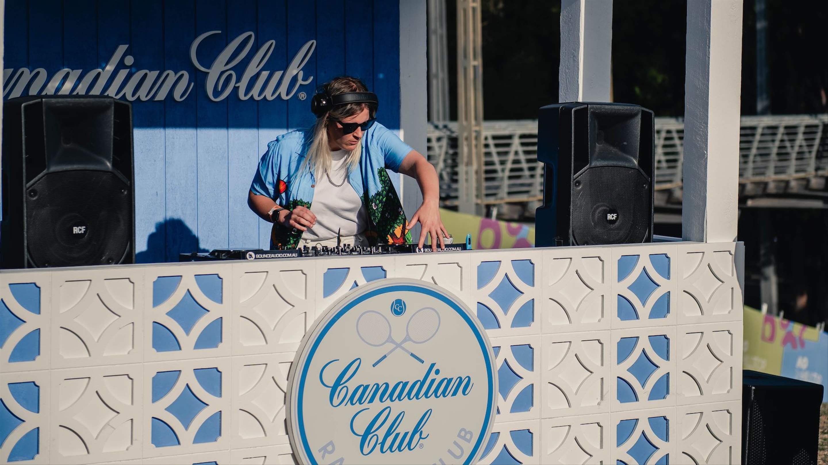 The Jungle Giants (DJ Set) at Canadian Club's Australian Open Party ...