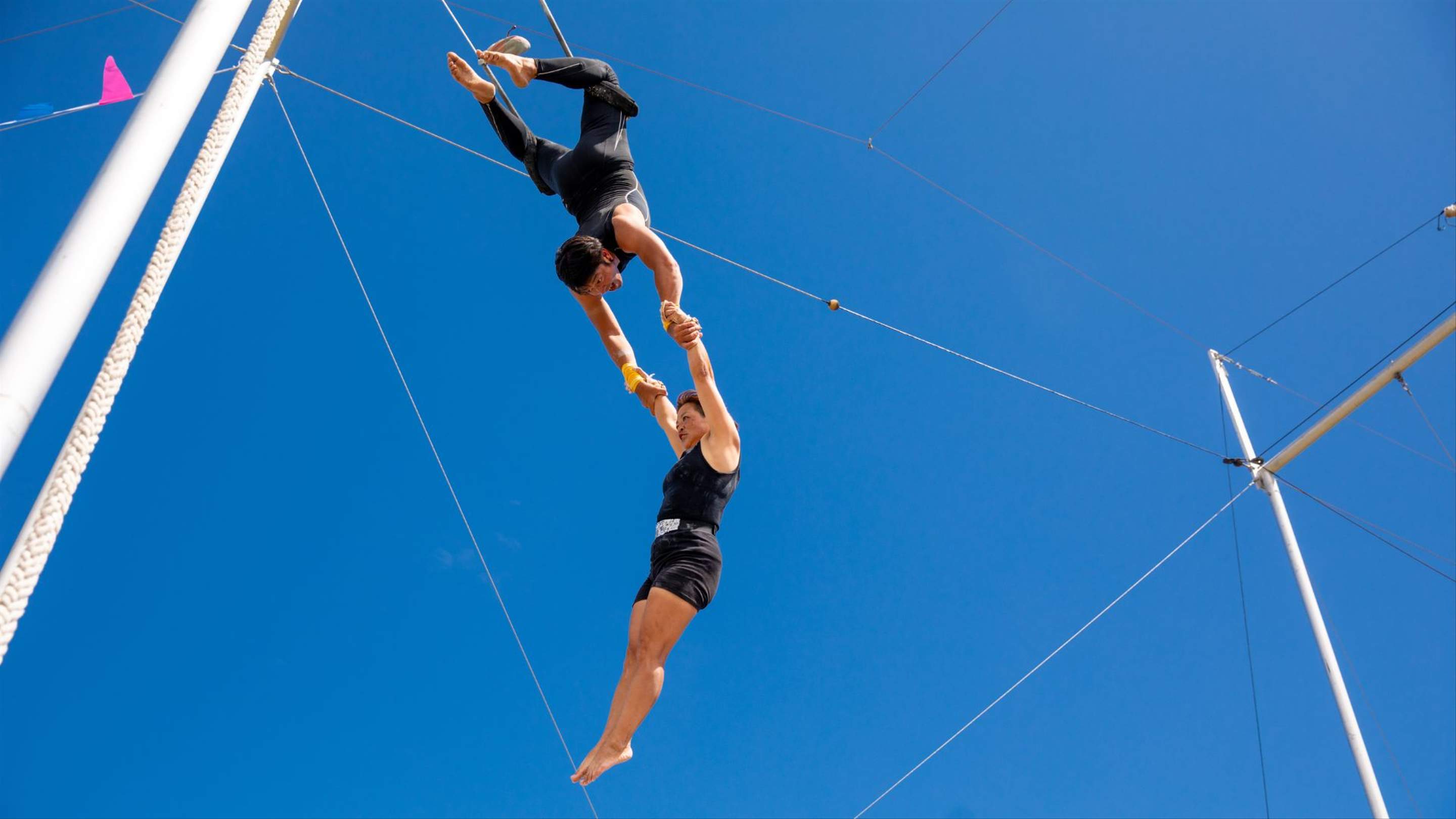 Swing! Circus at Darling Harbour - Concrete Playground