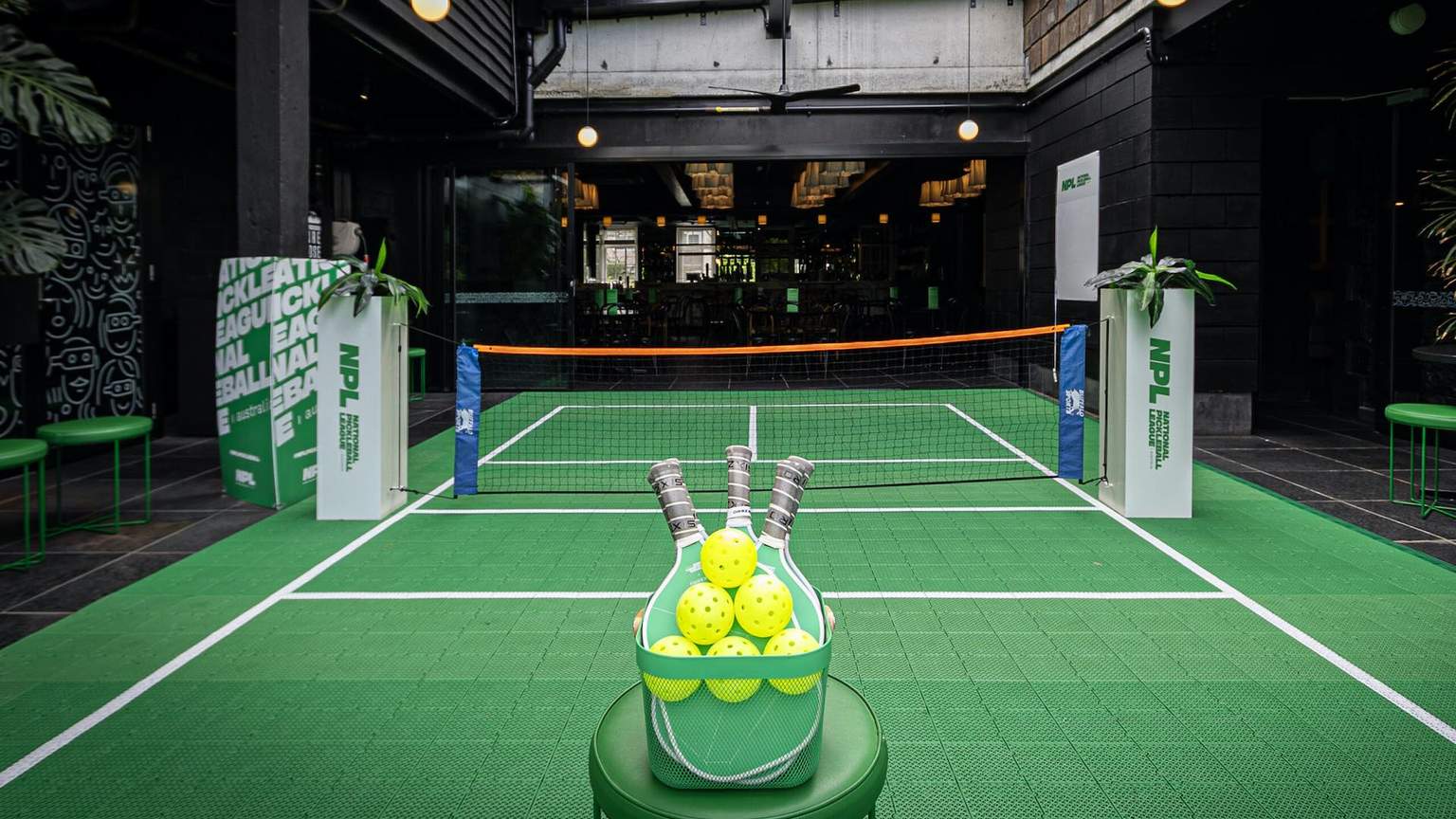 Pickleball Pop-Up at Ichi Ni Nana Izakaya - Concrete Playground