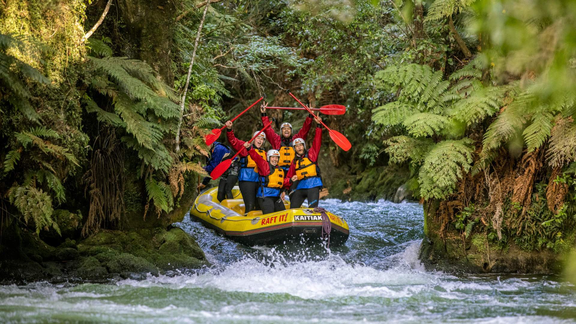 Kaitiaki River Rafting - Concrete Playground