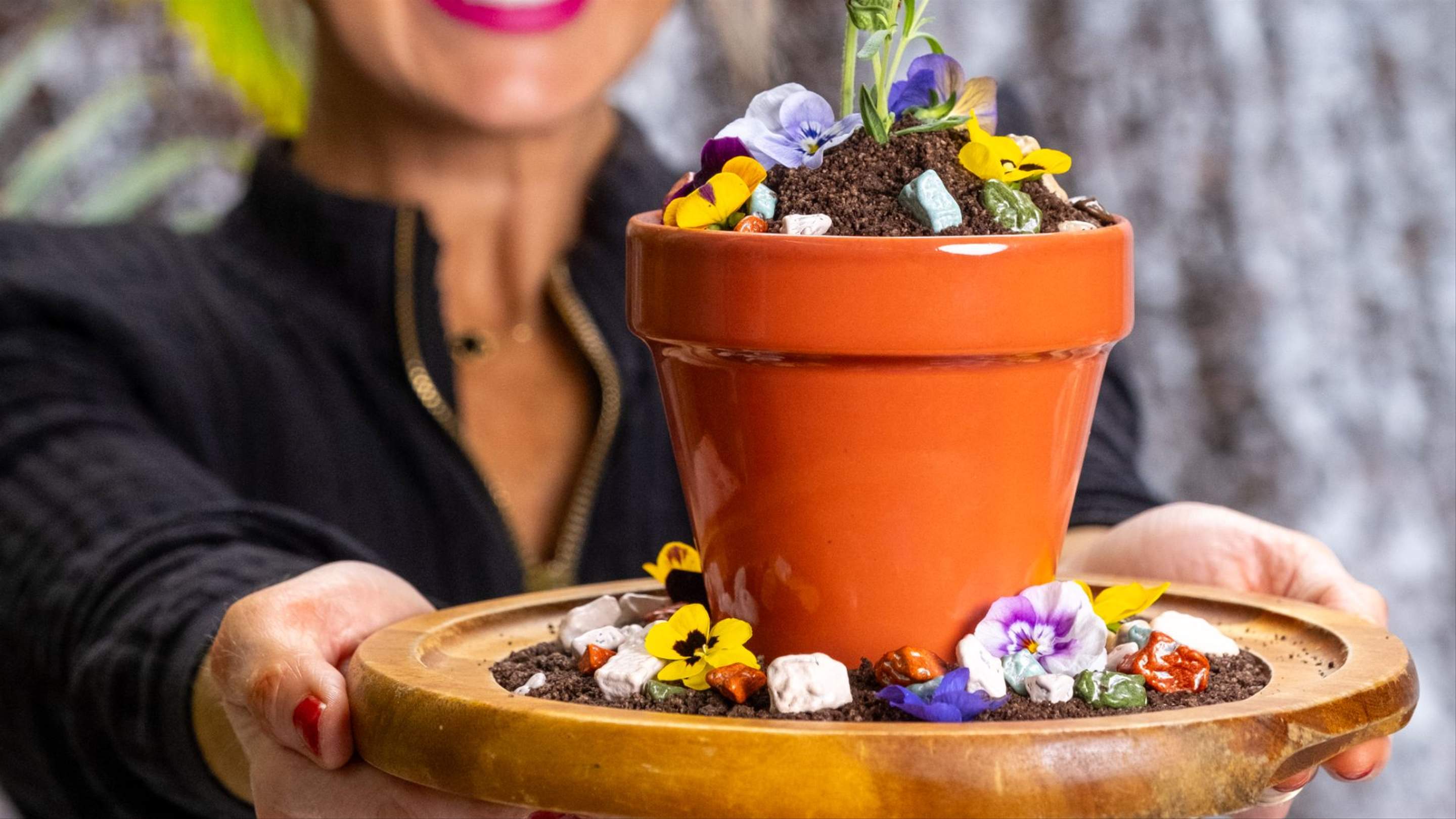 Waterfall High Tea and Edible Garden at Eternity Cafe - Concrete Playground