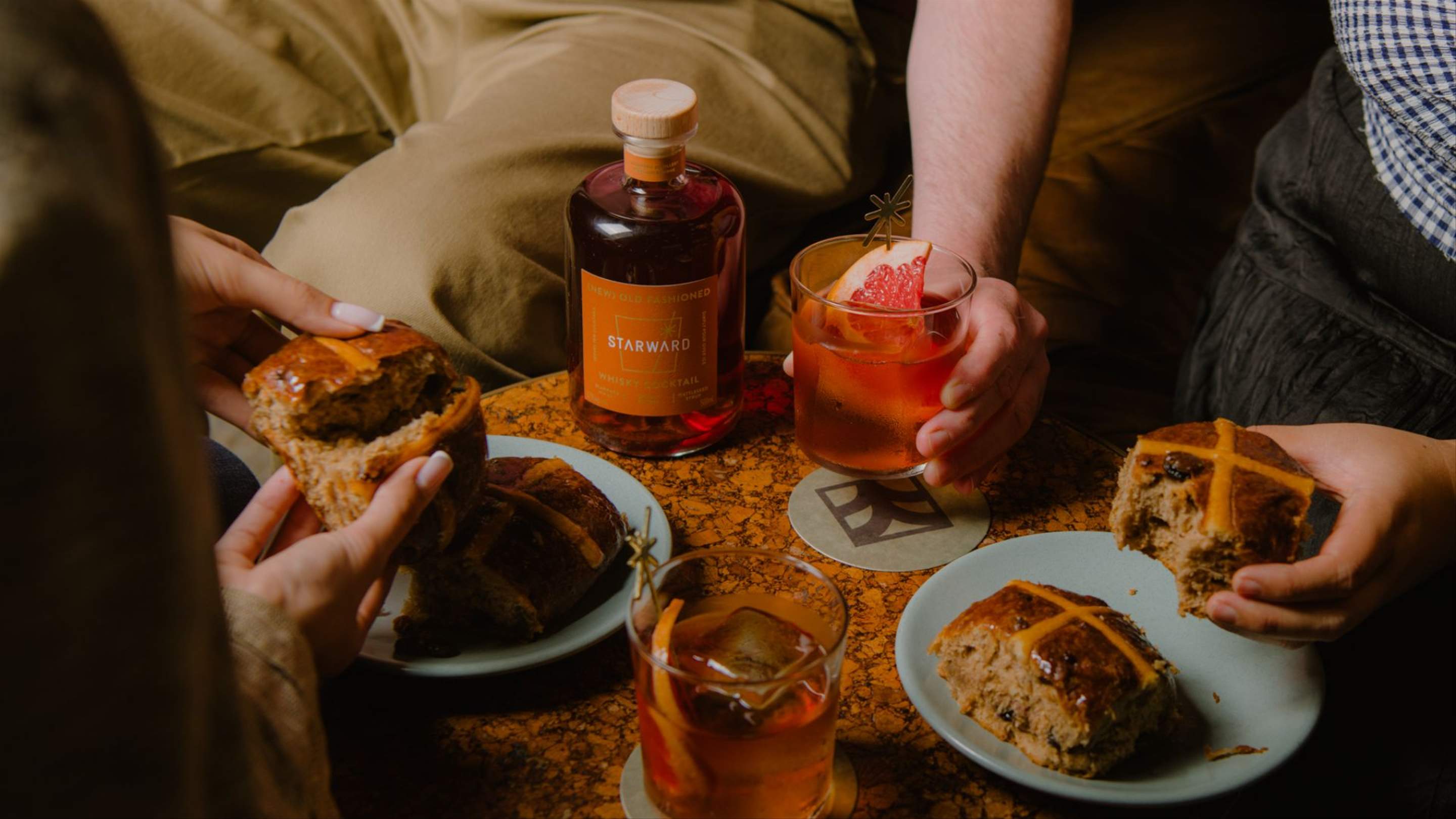 Pastry Chef Andy Bowdy Has Whipped Up Boozy Hot Cross Buns with ...