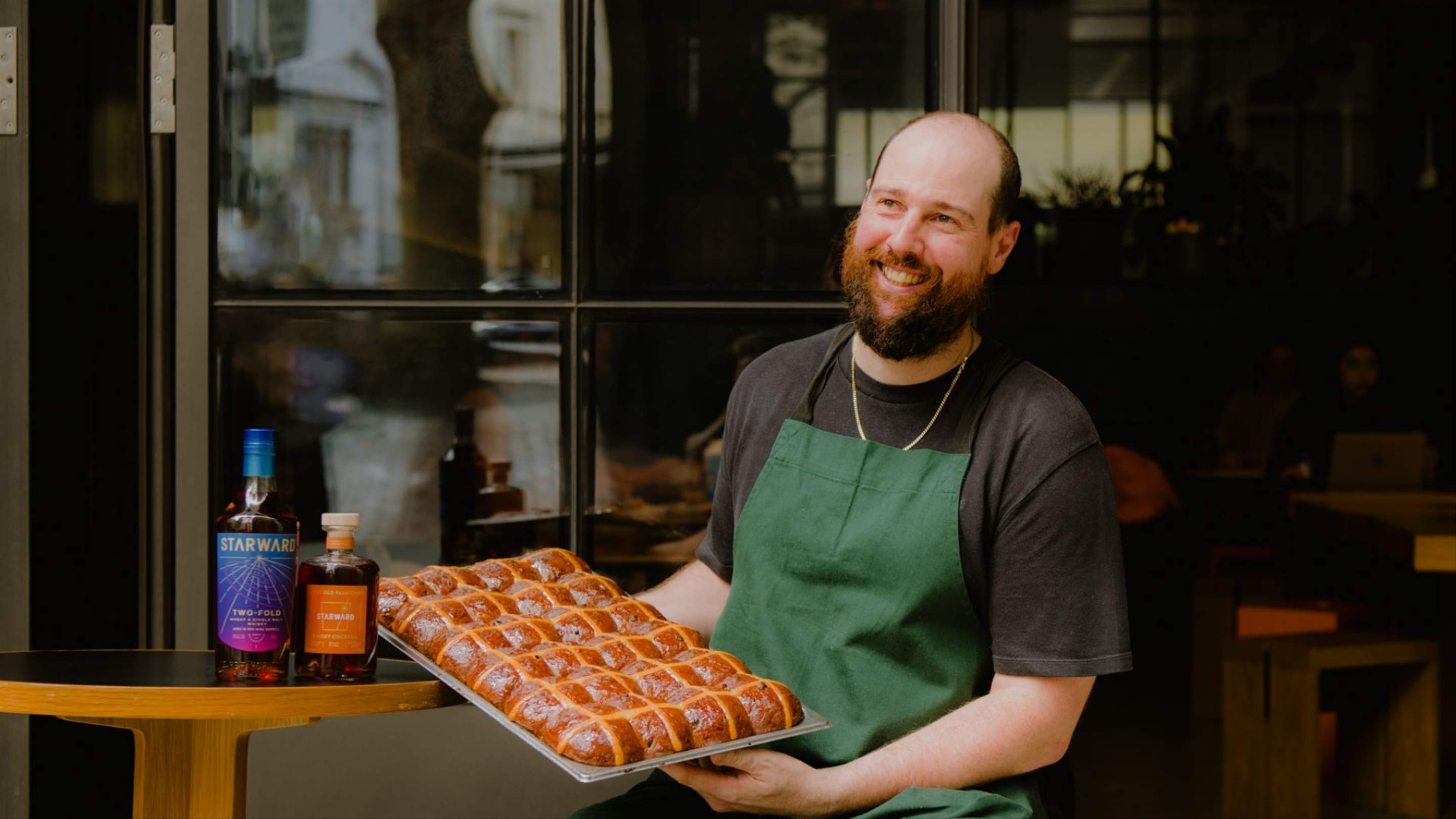 Pastry Chef Andy Bowdy Has Whipped Up Boozy Hot Cross Buns with ...