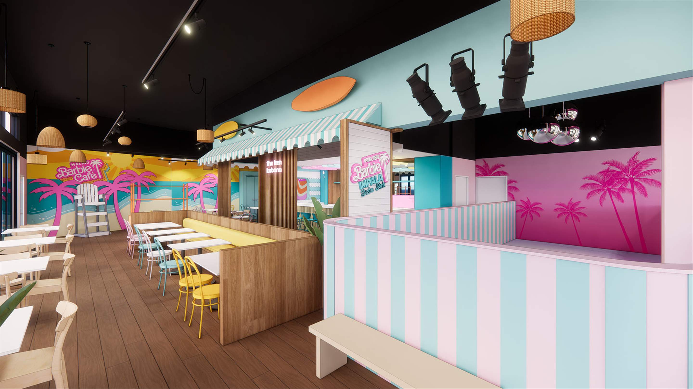 Coming Soon: The Malibu Barbie Cafe Is Popping Up in Australia for the ...