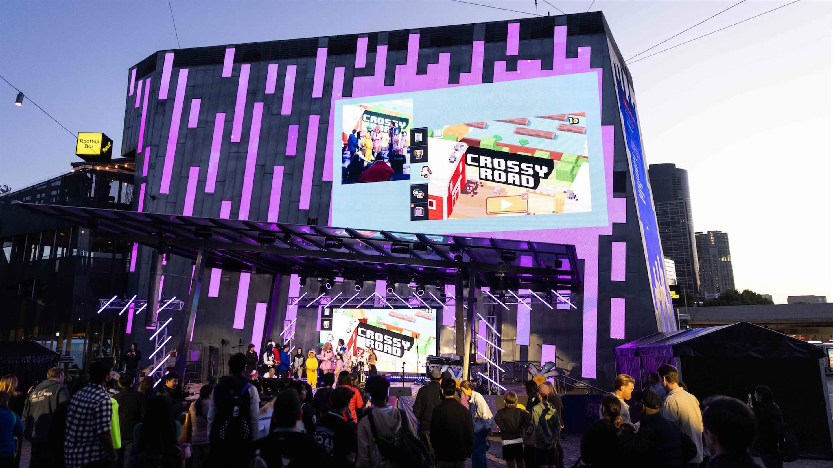 Big Games Night Out, Fed Square - Concrete Playground