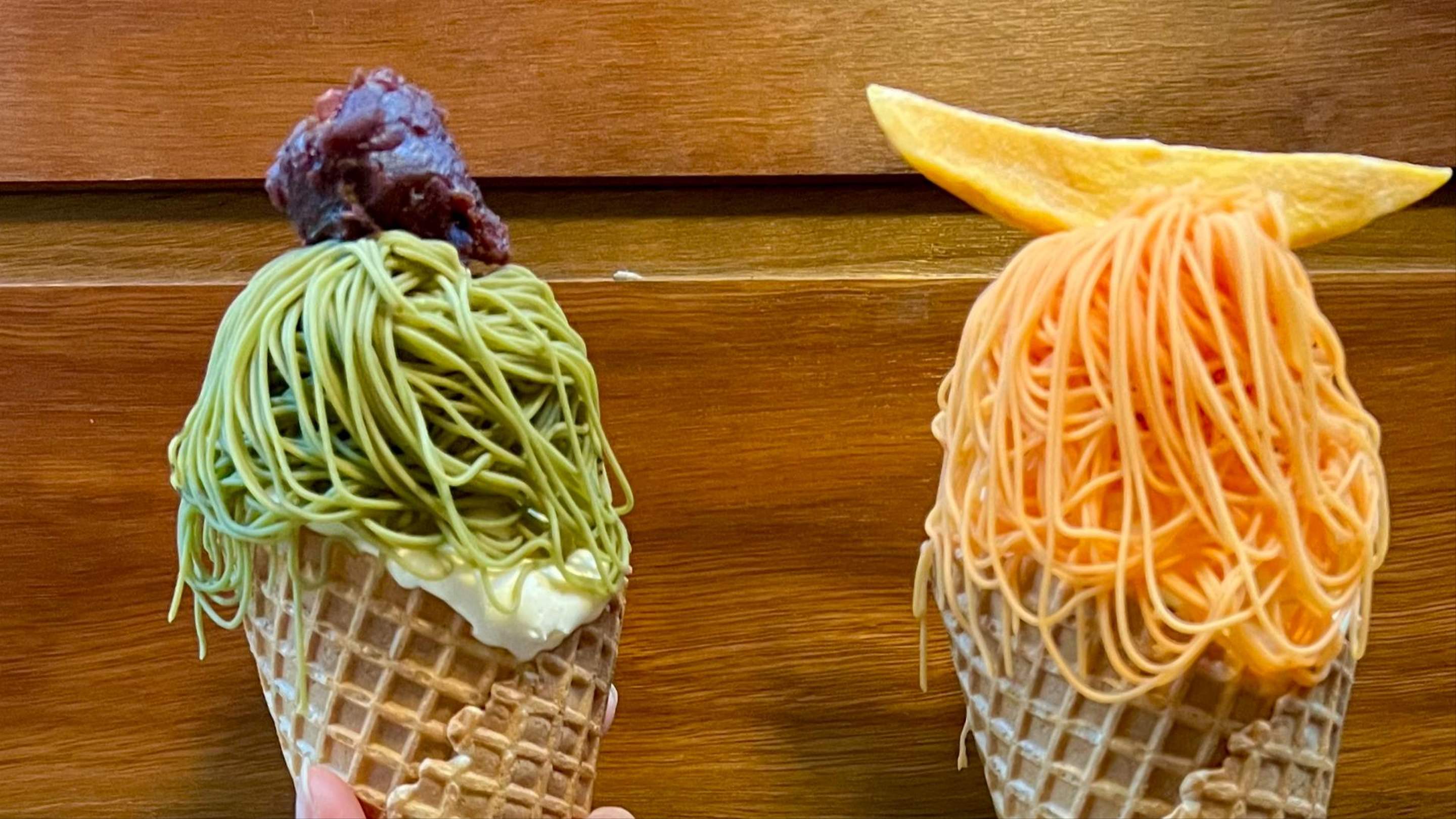 Mont Blanc Cone Pop-Up at Harajuku Gyoza Albert Lane - Concrete Playground