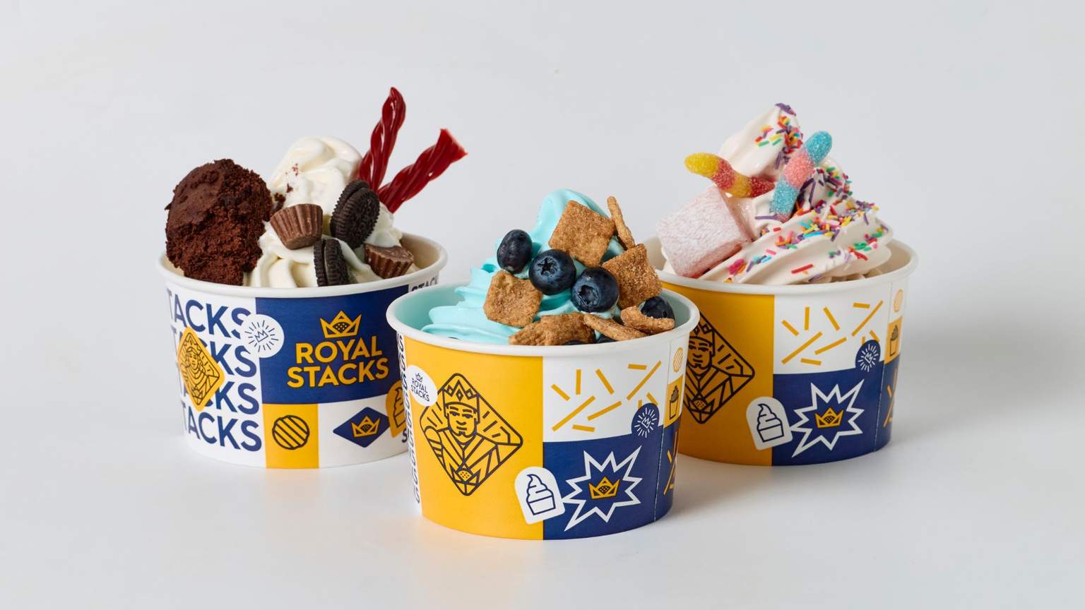 Royal Stacks Now Has Fro-Yo Bars with All the Toppings at Every Venue
