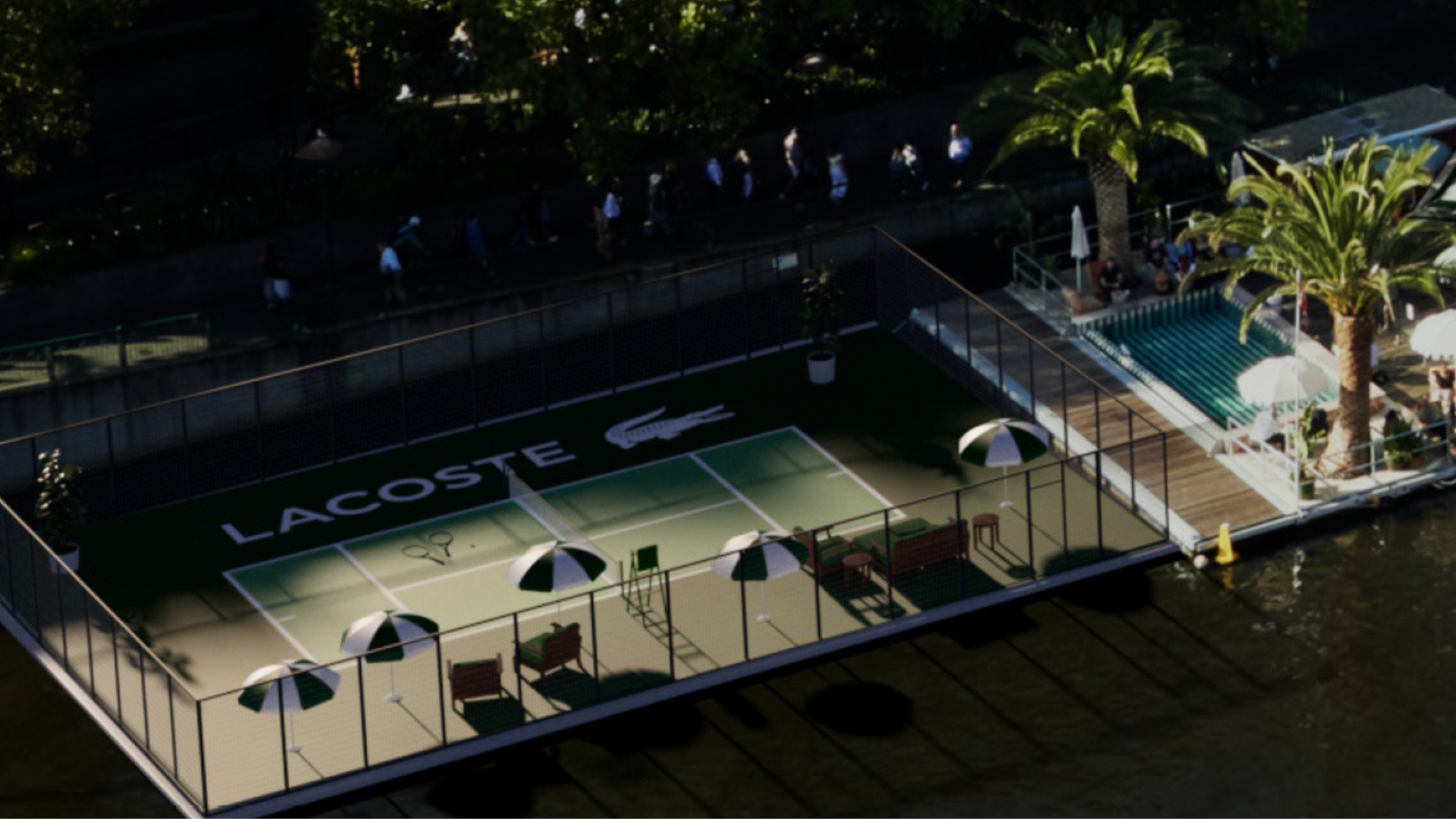 AFLOAT is Getting a Floating Tennis Court this January