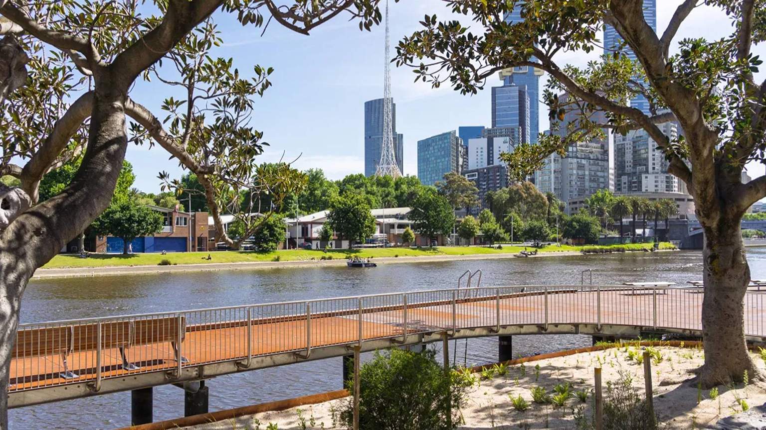 The First Section of Melbourne's Greenline Project Is Now Open