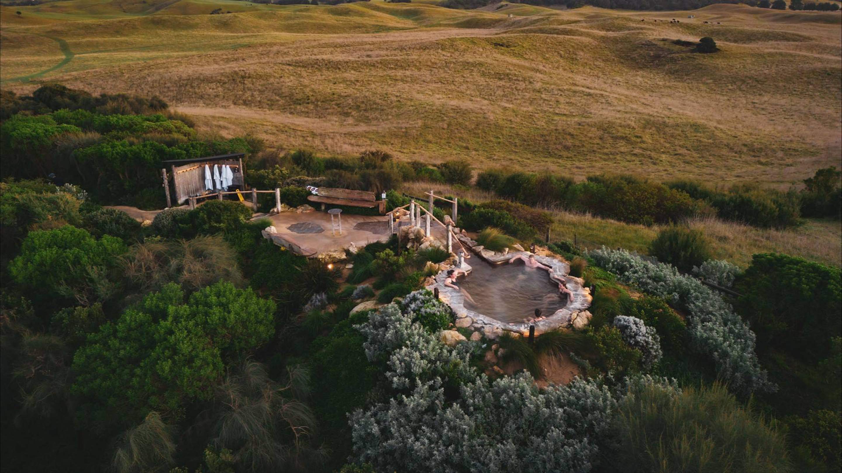 Bring a Friend for Free at Peninsula Hot Springs